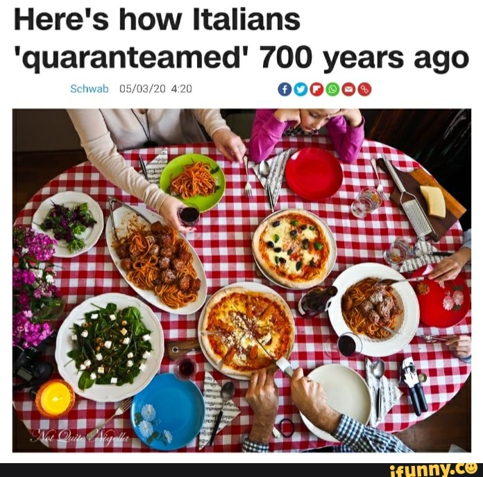 Here's how Italians 'quaranteamed' 700 years ago - iFunny
