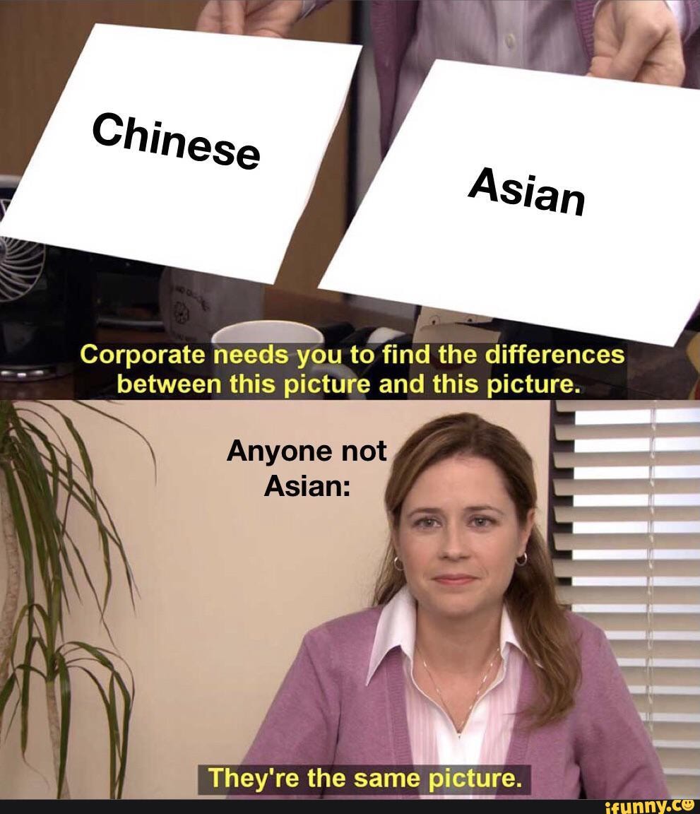 Chi nese A Sian Corporate needs you to find the differences between ...