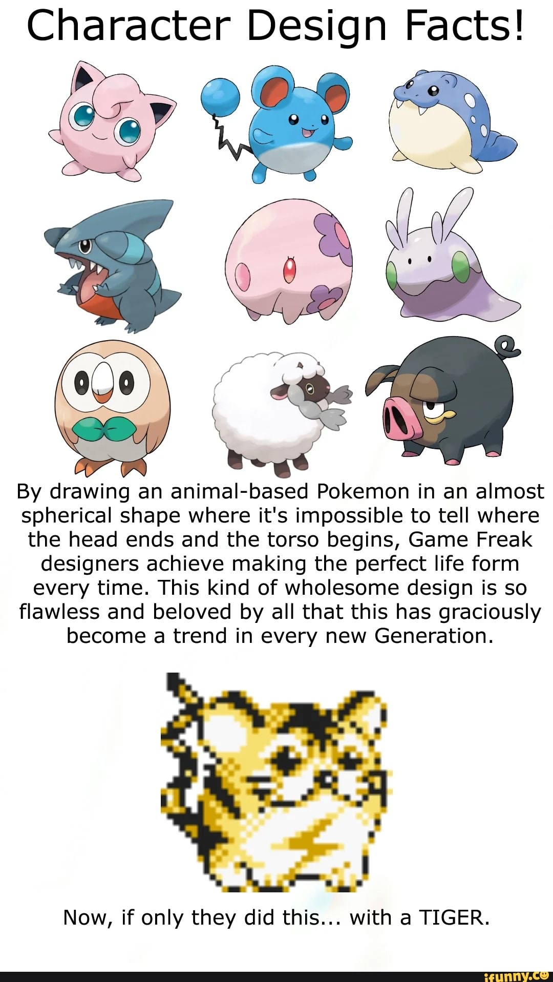 Character Design Facts! By drawing an animal-based Pokemon in an almost ...