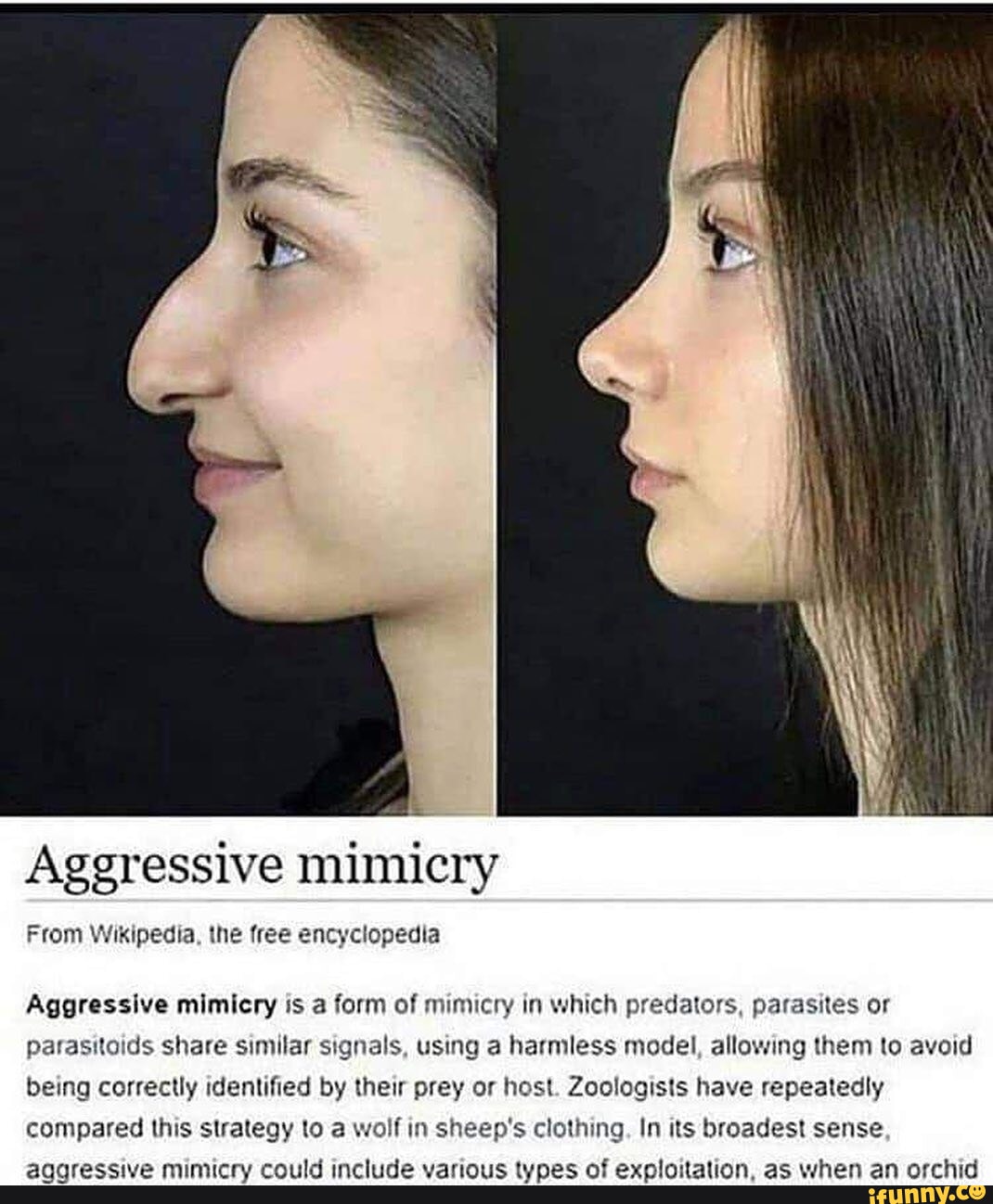 I Aggressive mimicry From Wikipedia, the free encyclopedia Aggressive ...