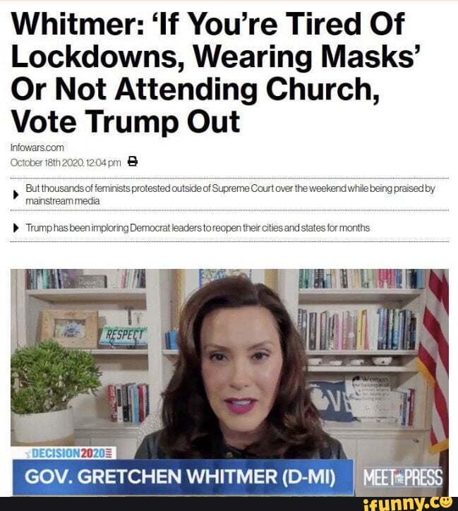 Gretchen_whitmer memes. Best Collection of funny Gretchen_whitmer ...