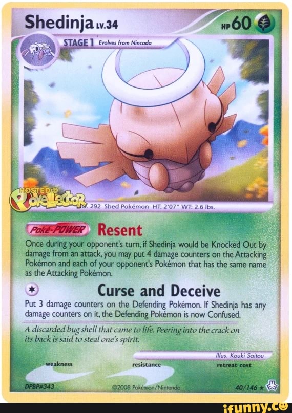 Shedinja memes. Best Collection of funny Shedinja pictures on iFunny