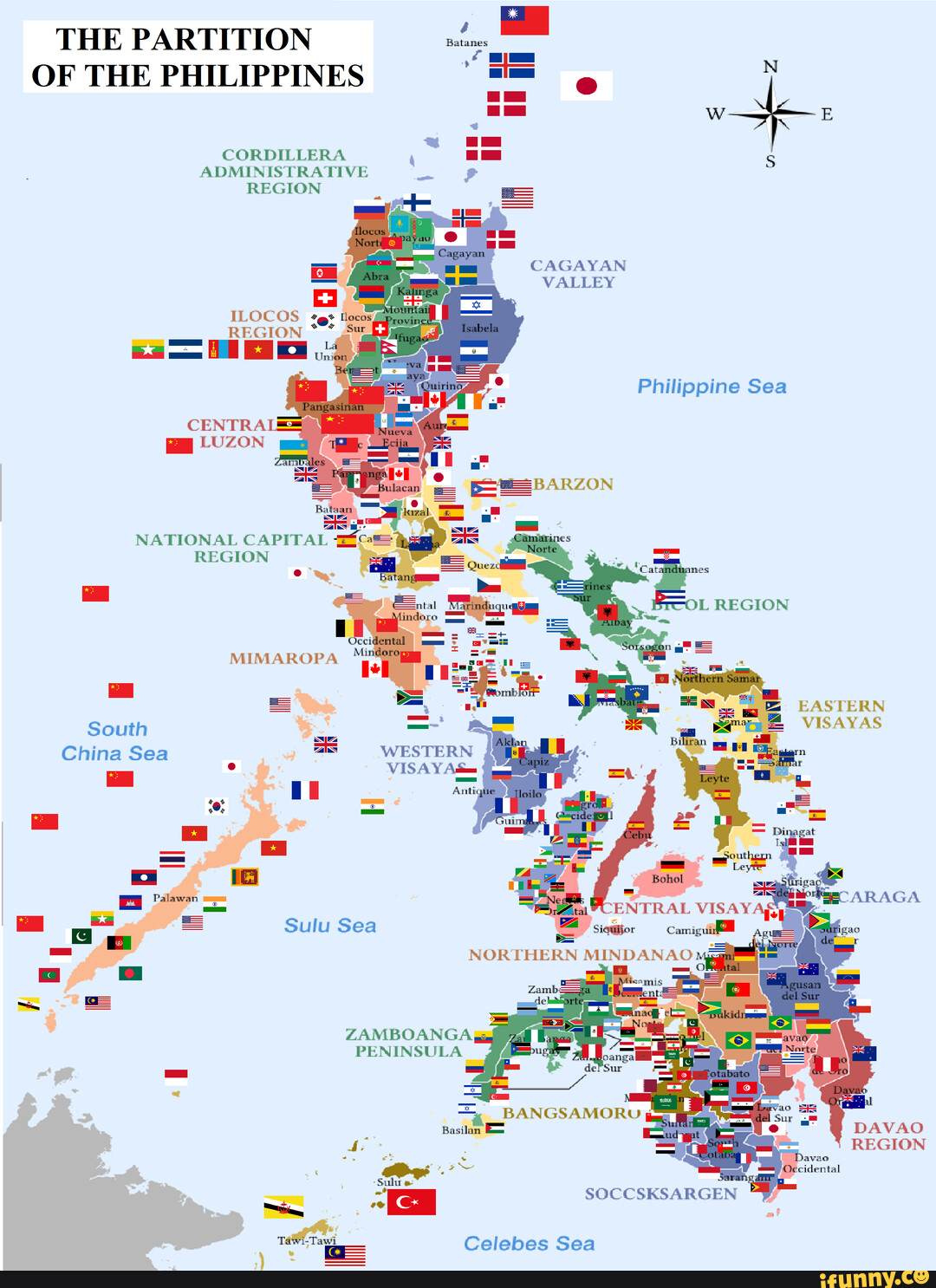 Partition of the Philippines Full Map - THE PARTITION OF THE ...