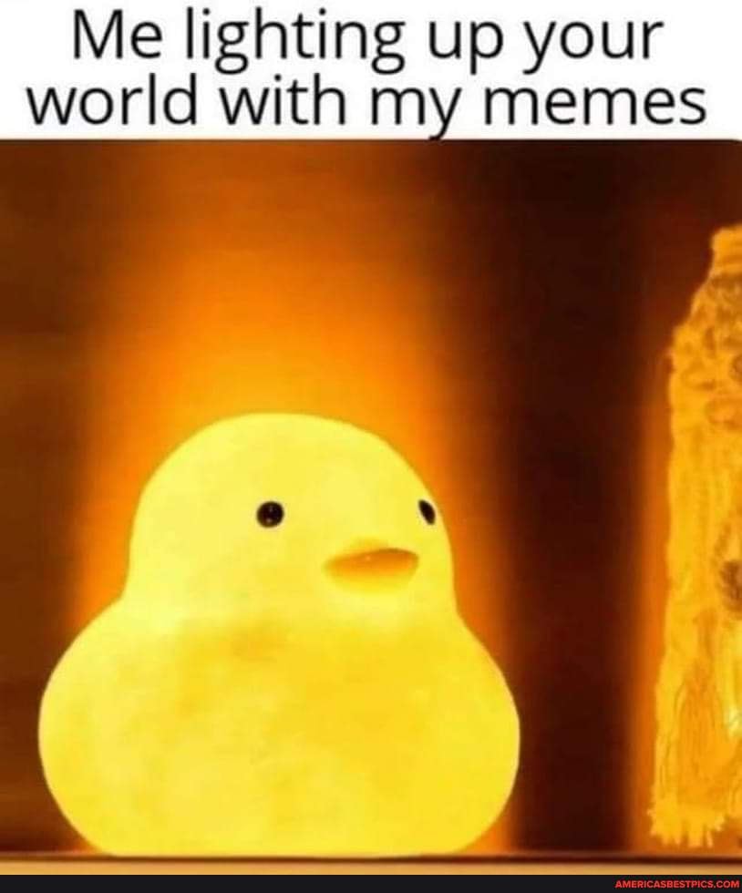 Me lighting up your world with my memes - America’s best pics and videos