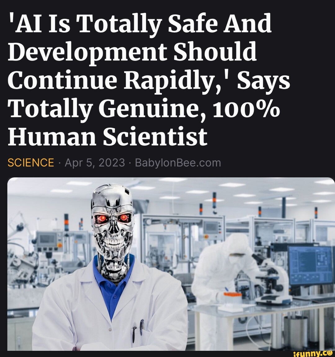 'AI Is Totally Safe And Development Should Continue Rapidly,' Says ...