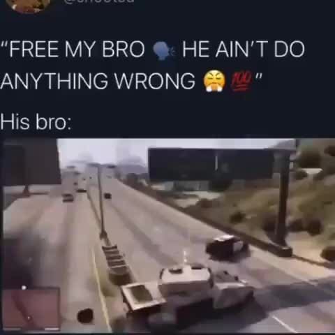 "FREE MY BRO @ HE AIN'T DO ANYTHING WRONG @ His bro: - )