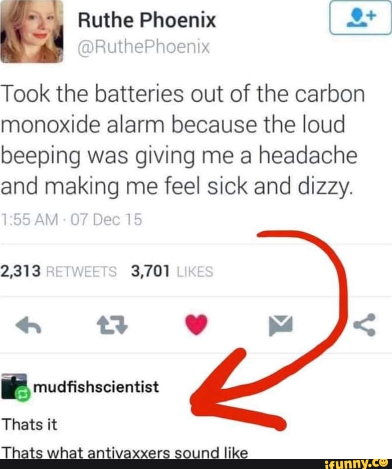 Ruthe Phoenix @RuthePhoenix Took the batteries out of the carbon ...