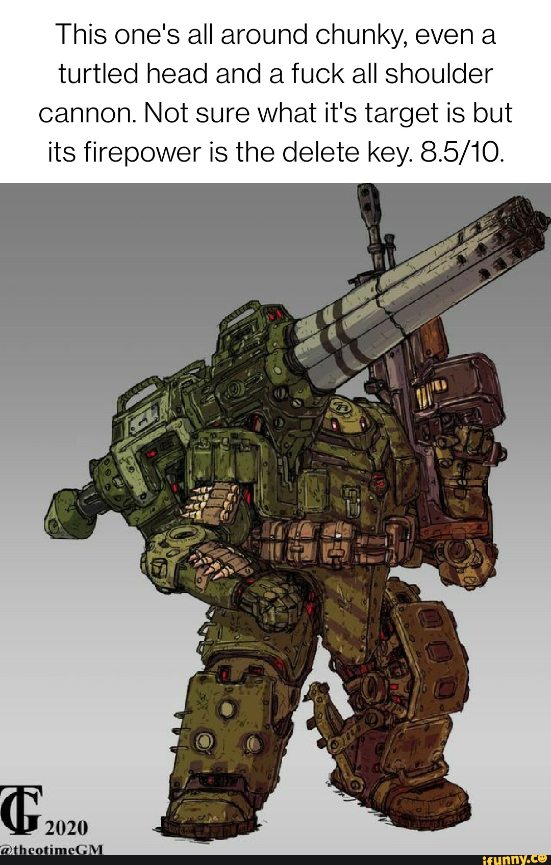 This one's all around chunky, even a turtled head and a fuck all ...