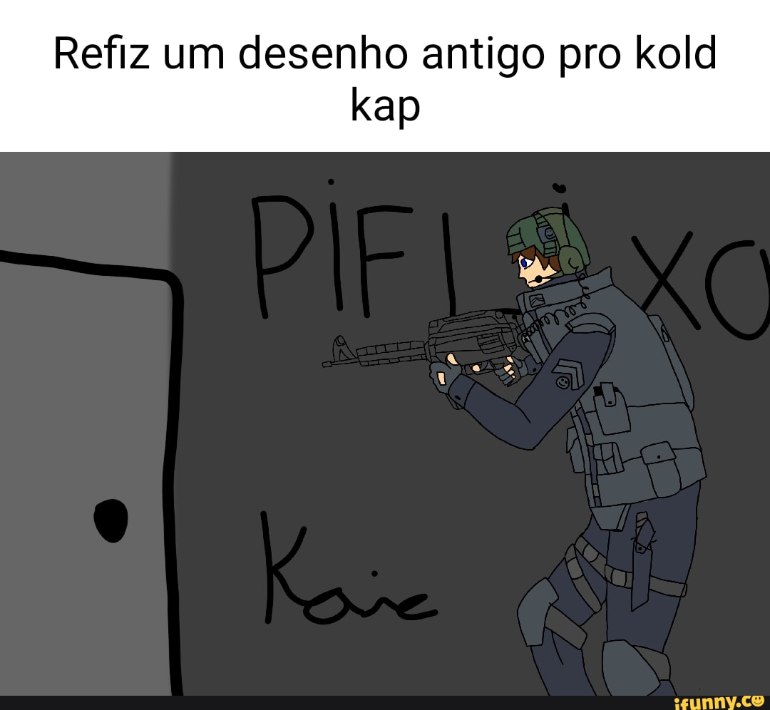 Refiz um desenho antigo pro kold kap - iFunny