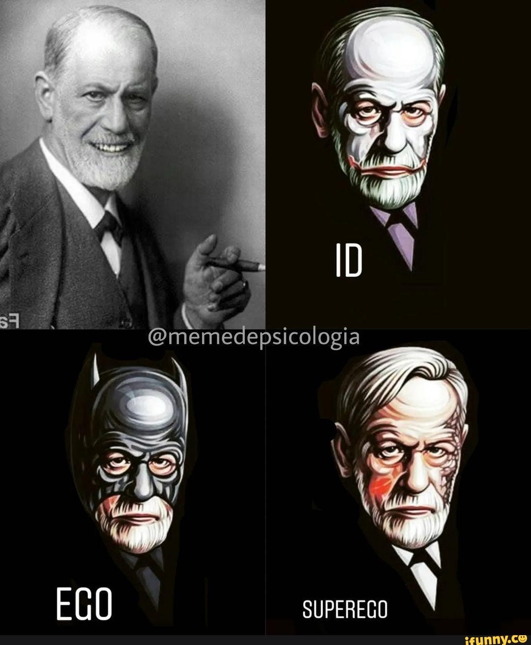Siga @memedepsicologia 🙋🏽‍♂️ = ID, EGO e SUPEREGO Entrando pra Trend 🤣🤣 ...
