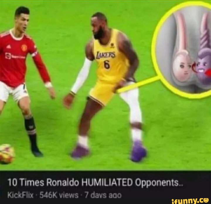 10 Times Ronaldo HUMILIATED Opponents. KickFlix 546K we davs - iFunny