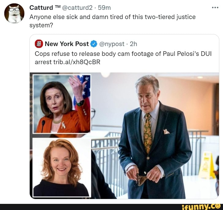 Catturd @catturd2 - Anyone else sick and damn tired of this two-tiered ...