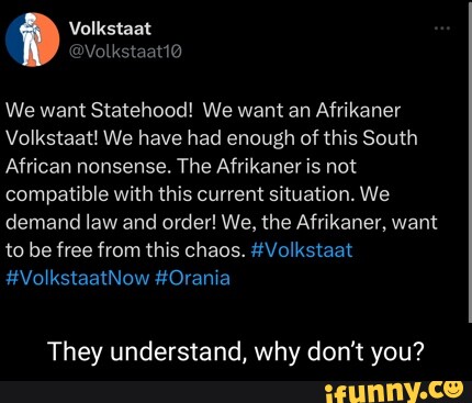 Volkstaat memes. Best Collection of funny Volkstaat pictures on iFunny