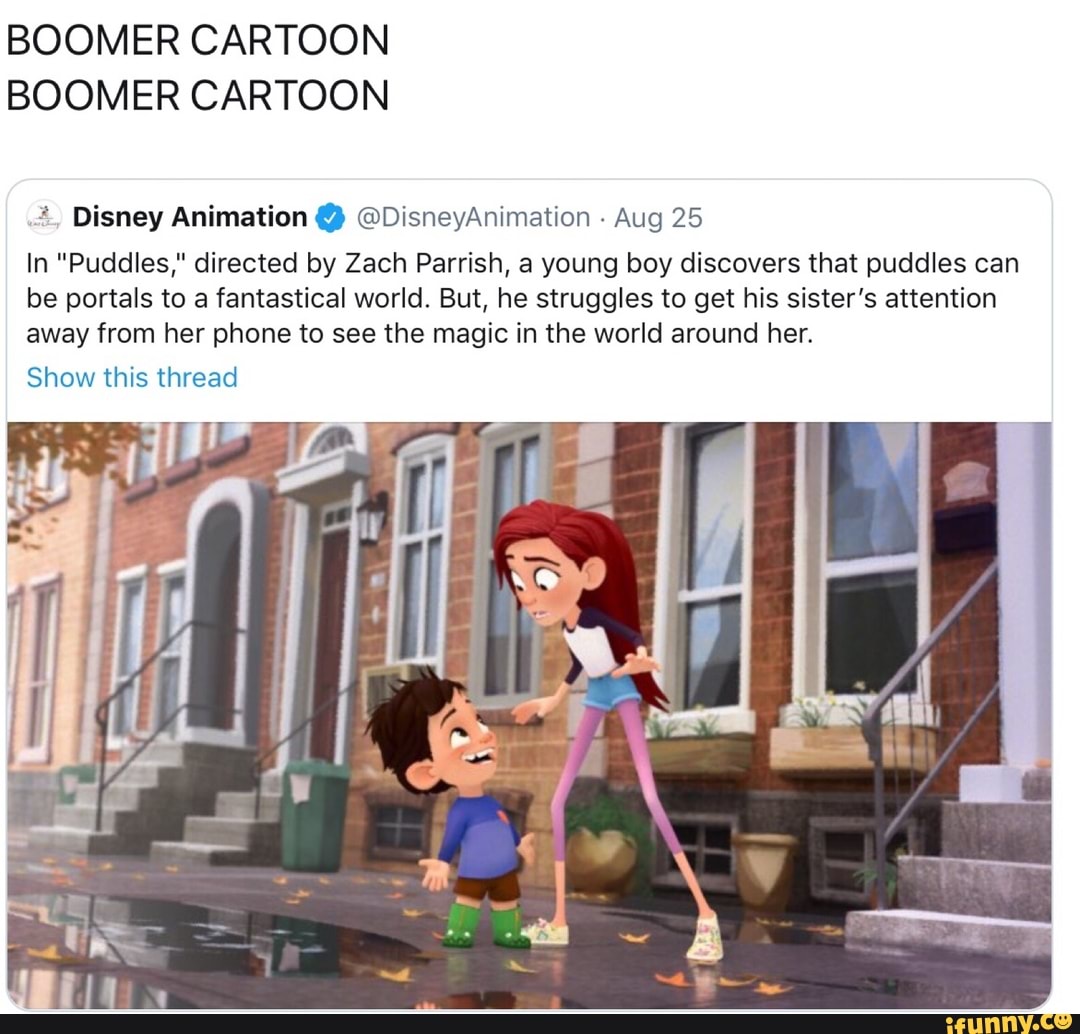 BOOMER CARTOON BOOMER CARTOON >* Disney Animation º @DisneyAnimation ...