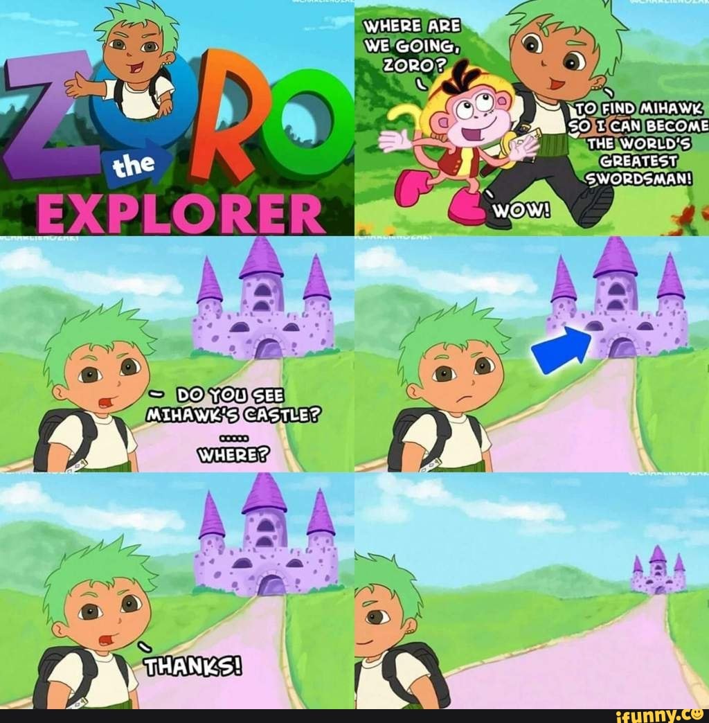 SS ~ DO YOU SEE we, MIHAWK'S CASTLE? WHERE? AS THANKS! an a + WHERE ARE ...