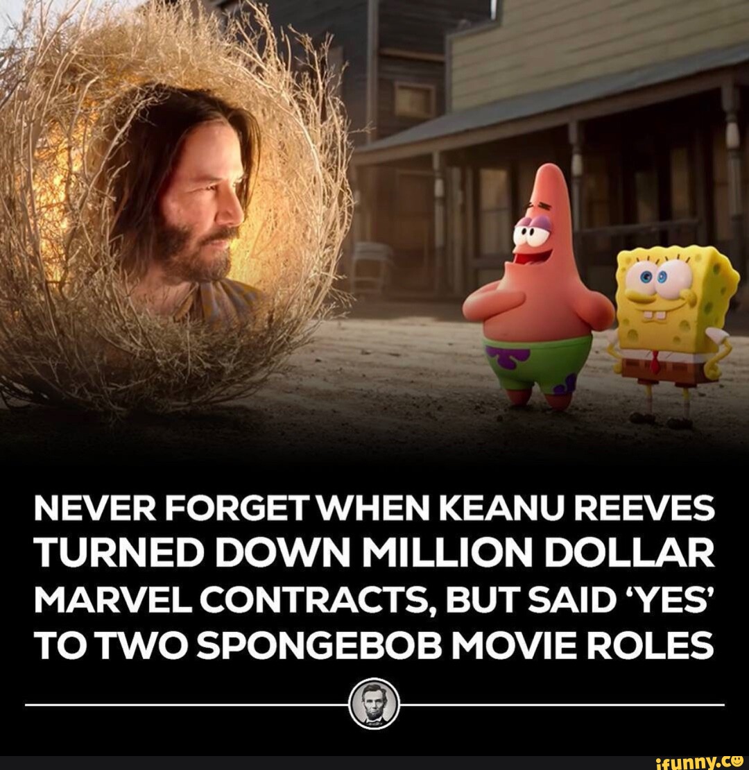 NEVER FORGET WHEN KEANU REEVES TURNED DOWN MILLION DOLLAR MARVEL ...