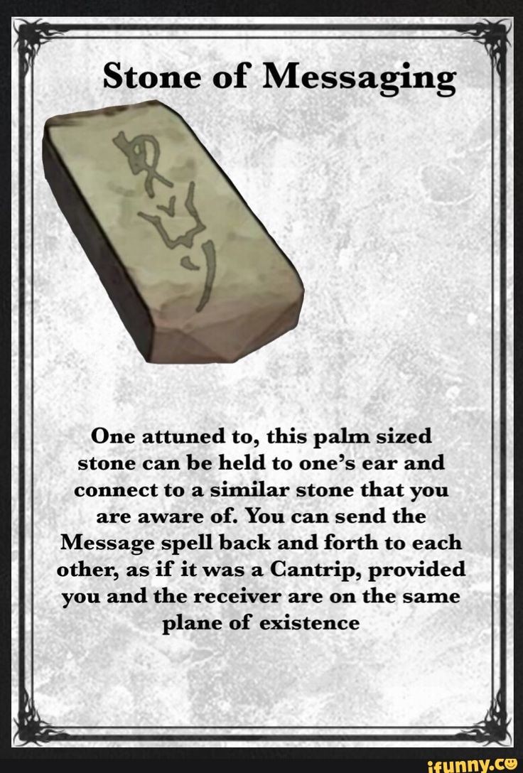 Stone of Messaging One attuned to, this palm sized stone can be held to ...
