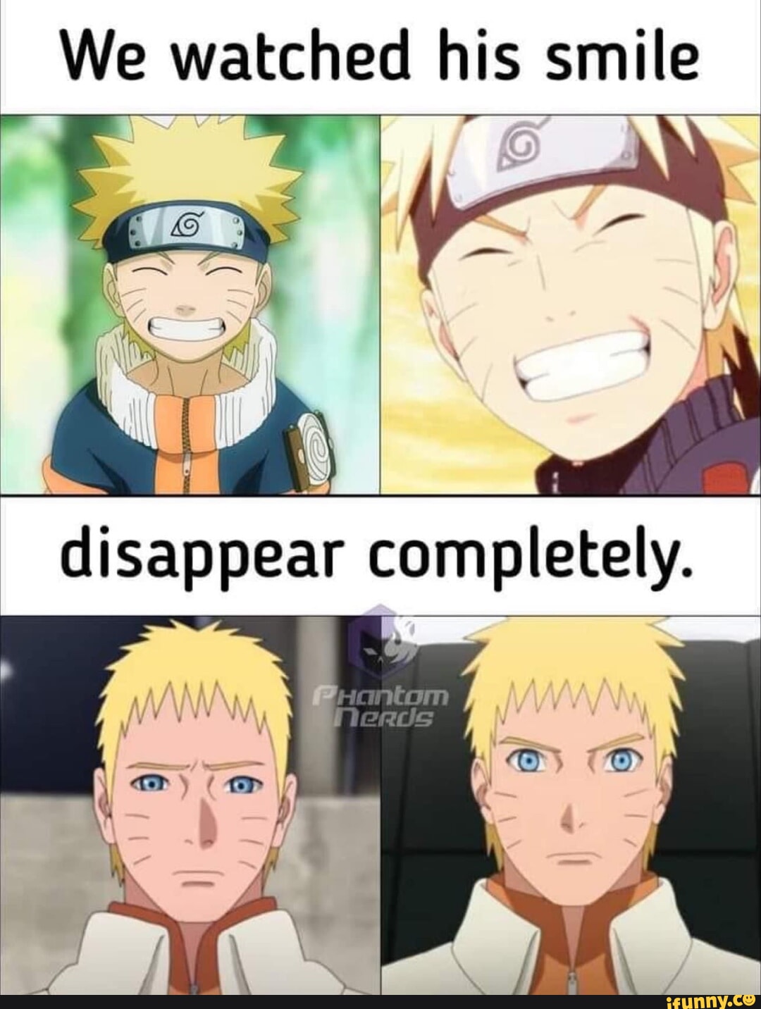 We watched his smile - iFunny