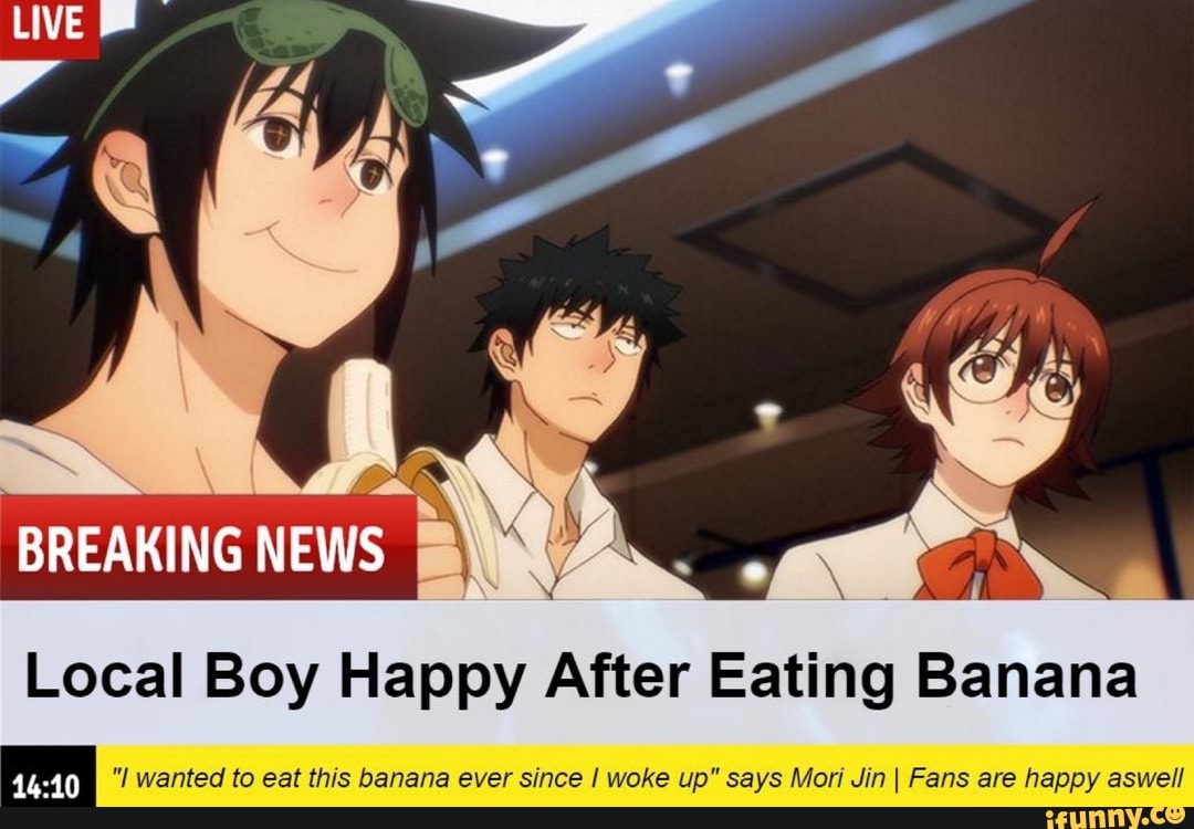 BREAKING NEWS NA. Local Boy Happy After Eating Banana TETU I Wanted to ...