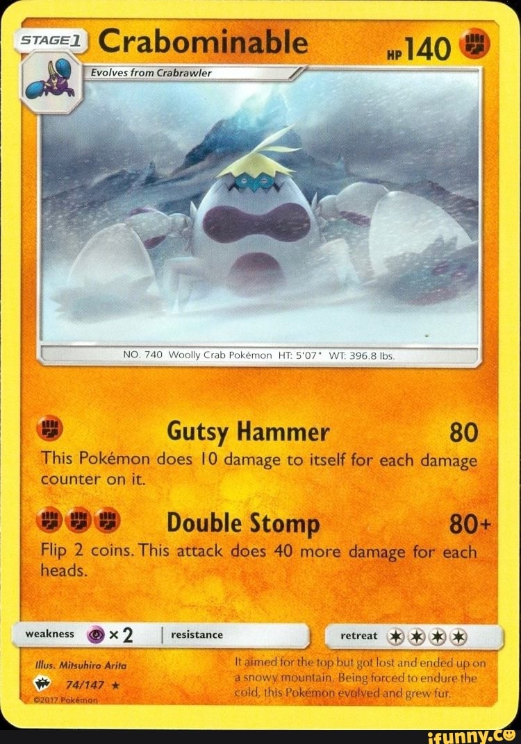 Crabominable memes. Best Collection of funny Crabominable pictures on ...