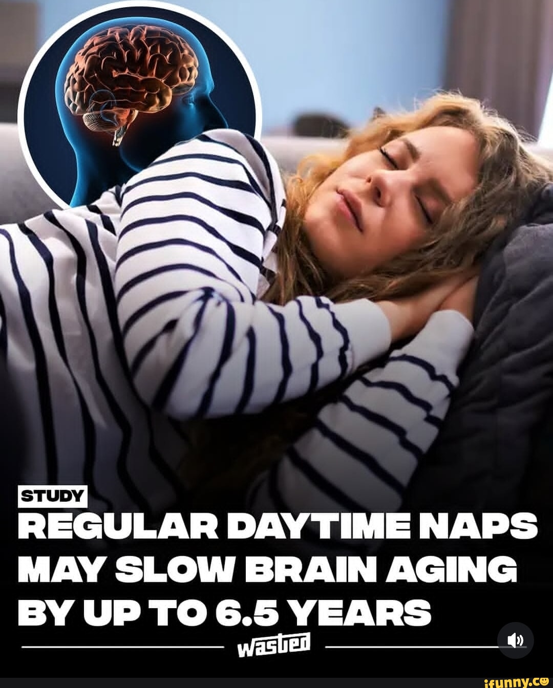 [STUDY REGULAR DAYTIME NAPS MAY SLOW BRAIN AGING BY UP TO 6.5 YEARS ...