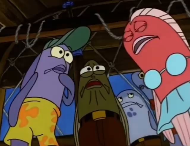 Spongebob Fish With Boner In