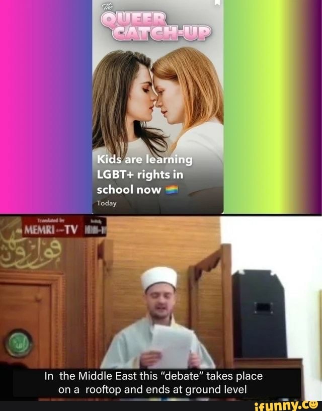 Kids are learning LGBT+ rights in school now Today MEMRI TV In the ...