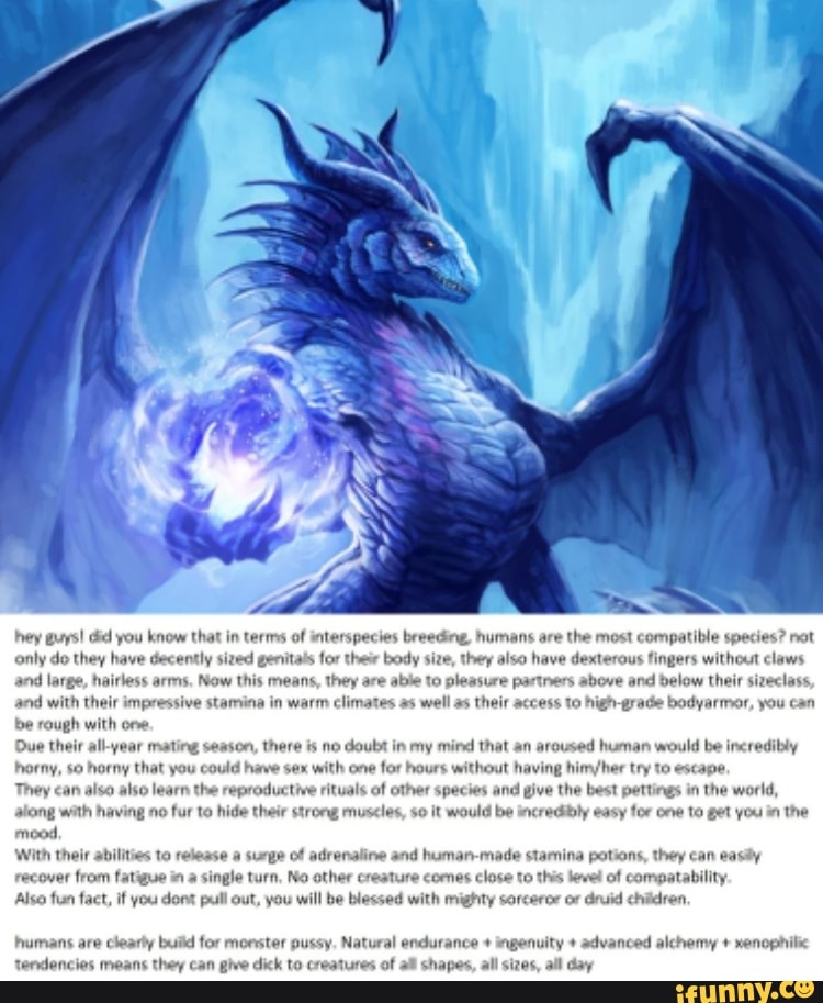 Dragoness Human Mating