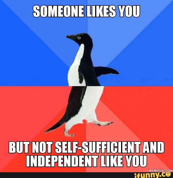 Self_sufficiency memes. Best Collection of funny Self_sufficiency ...