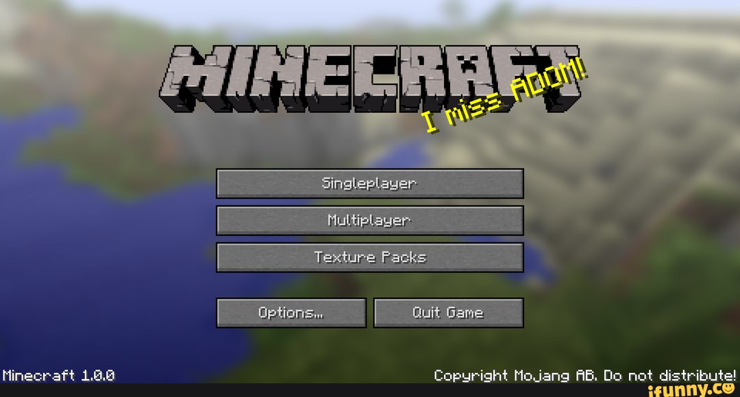 Multiployar Uetlornsua Gawe ~ Minecr aft 1.6.0 Copyright Mojang AB. Do ...