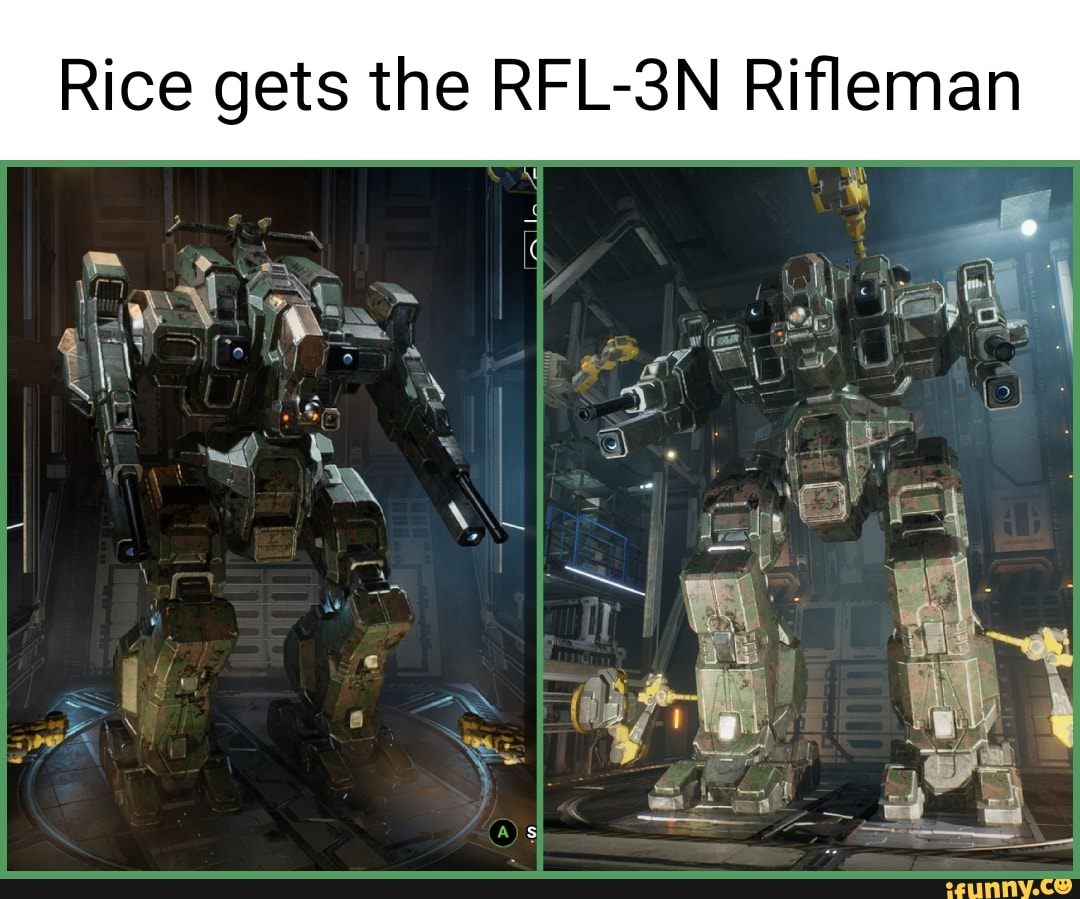 Rice gets the RFL-3N Rifleman - iFunny