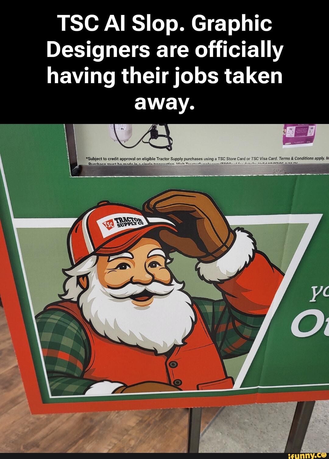 TSC Al Slop. Graphic Designers are officially having their jobs taken ...