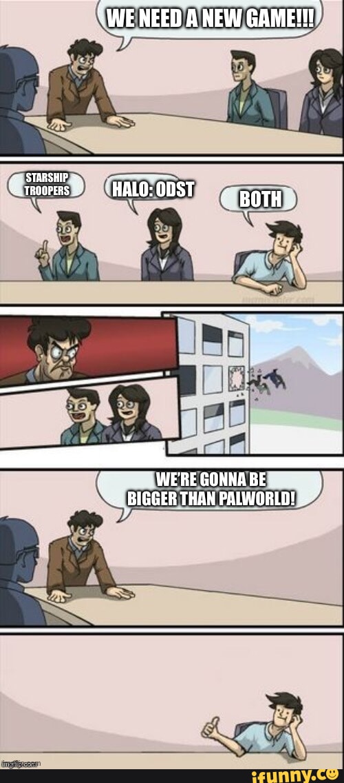 WE NEED A NEW GAME' TROOPERS HALO: ODST BOTH WE'RE GONNA BE BIGGER THAN ...