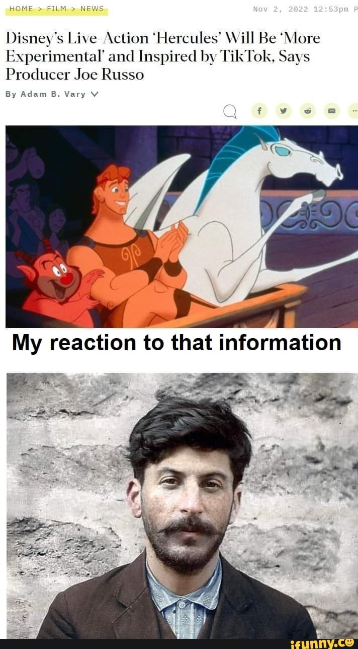 HOME 2022 Disney's Live \ction Hercules' Will Be 'More Experimental' and Inspired by Tik Tok ...
