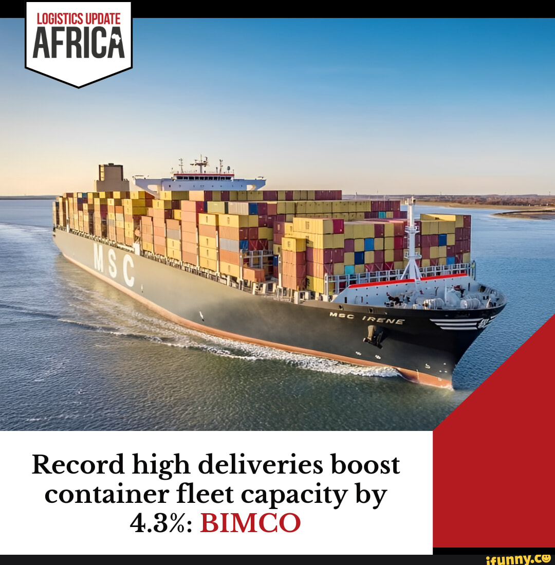 Record high deliveries boost container fleet capacity by 4.3%: BIMCO ...
