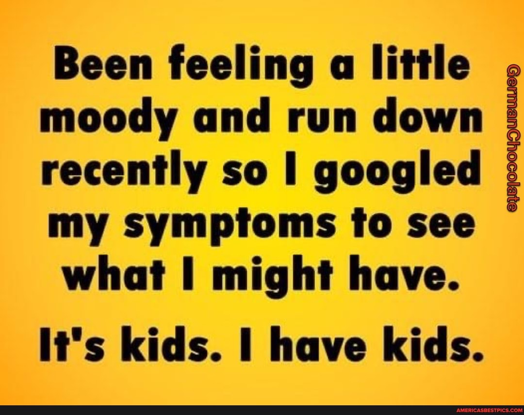 Been feeling a little moody and run down recently so googled my ...