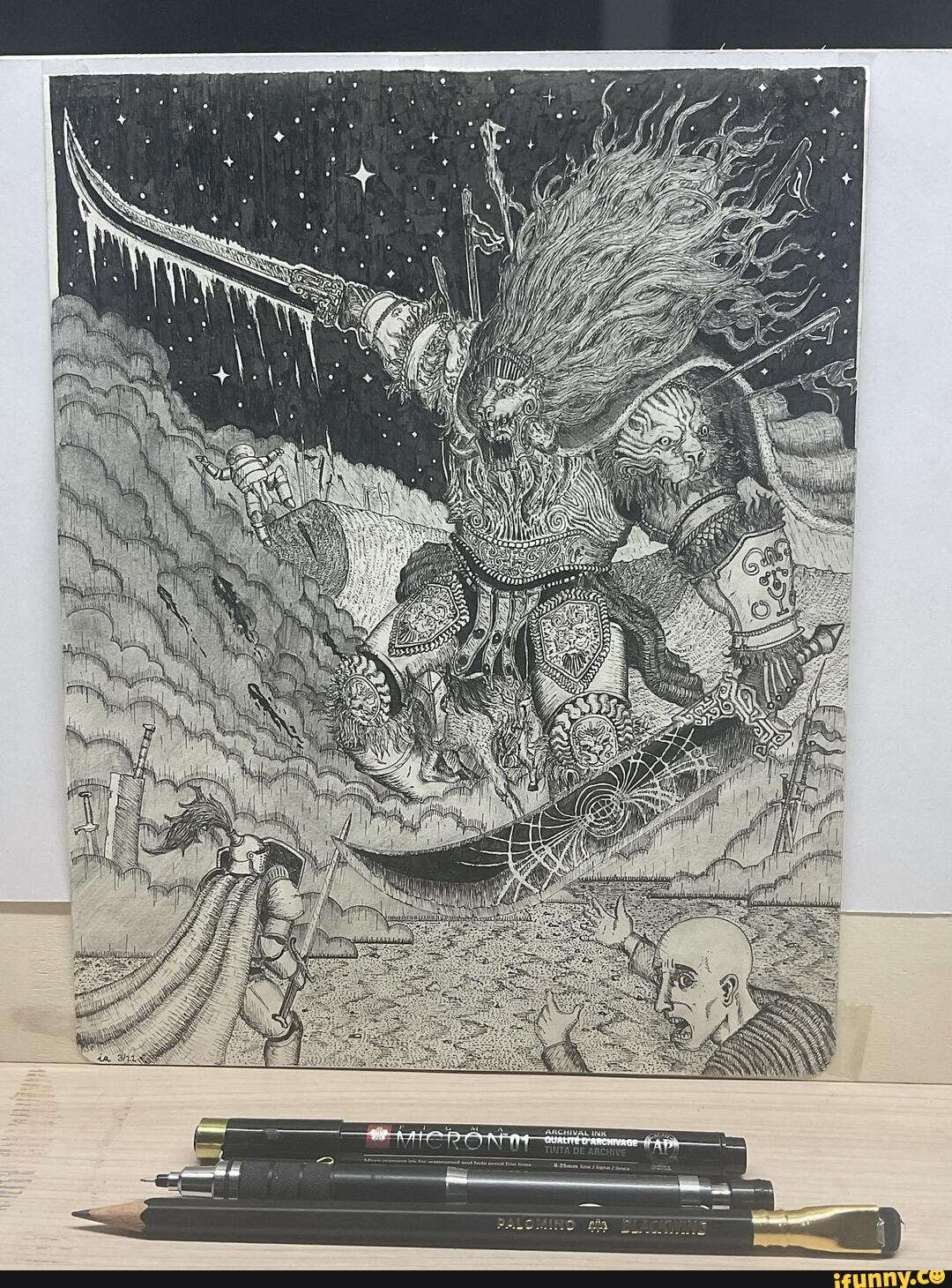 #elden_ring #sketch #art #drawings #fantasy #fanart #gaming #radahn # ...