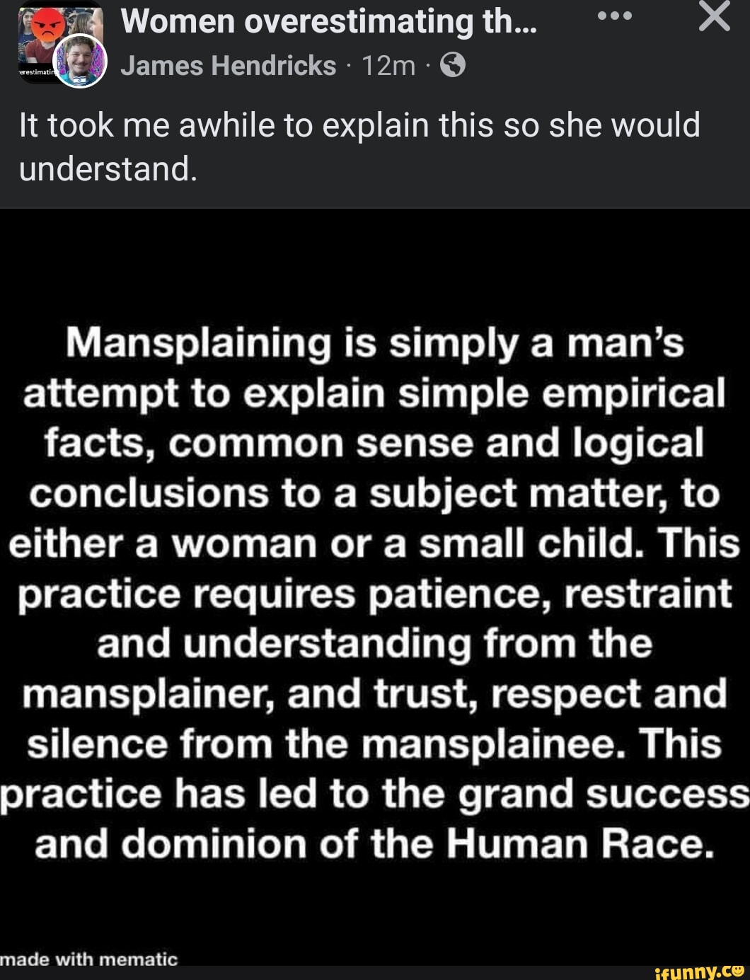 Mansplaining memes. Best Collection of funny Mansplaining pictures on ...