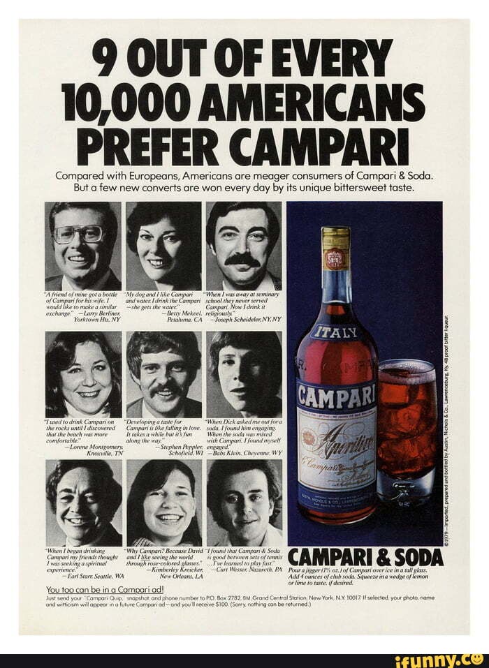 Campari memes. Best Collection of funny Campari pictures on iFunny