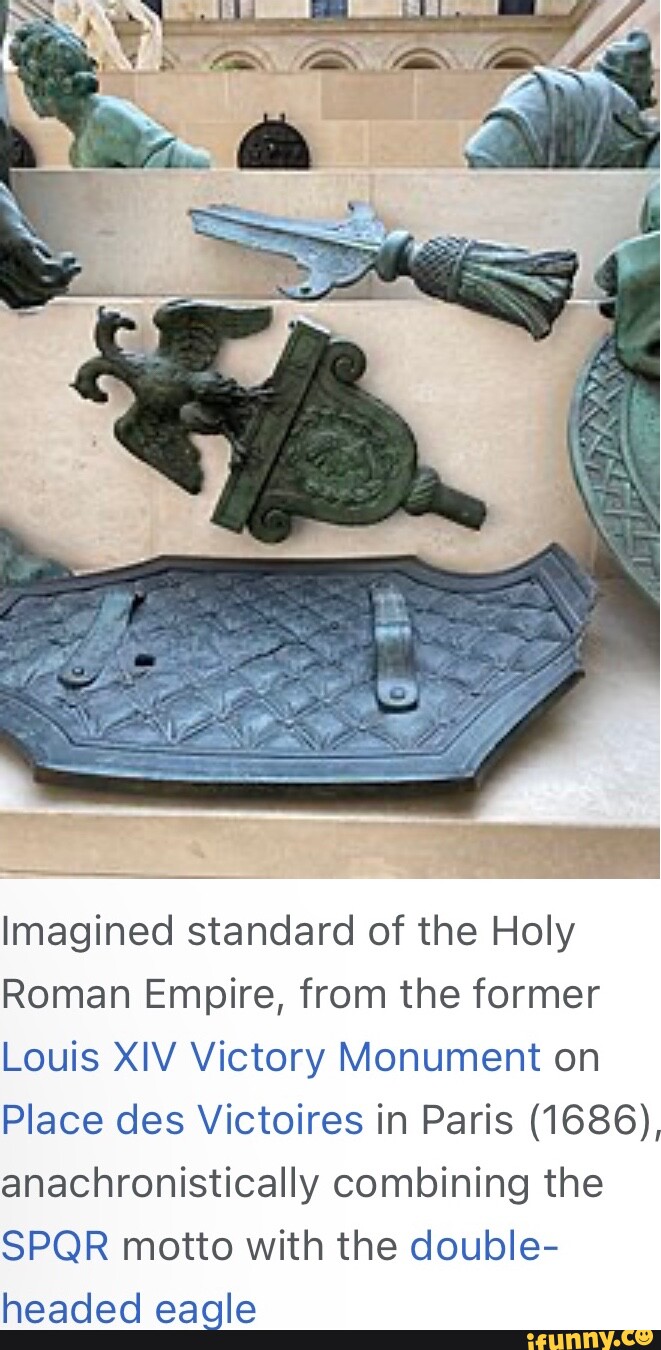 EN Imagined standard of the Holy Roman Empire, from the former Louis ...