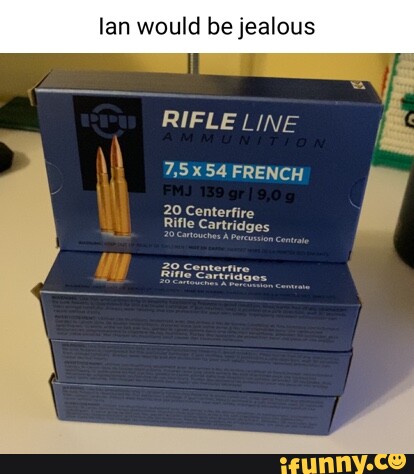 Lan would be jealous RIFLE LINE 7,5x54 FRENCH 20 Centerfire Rifle ...