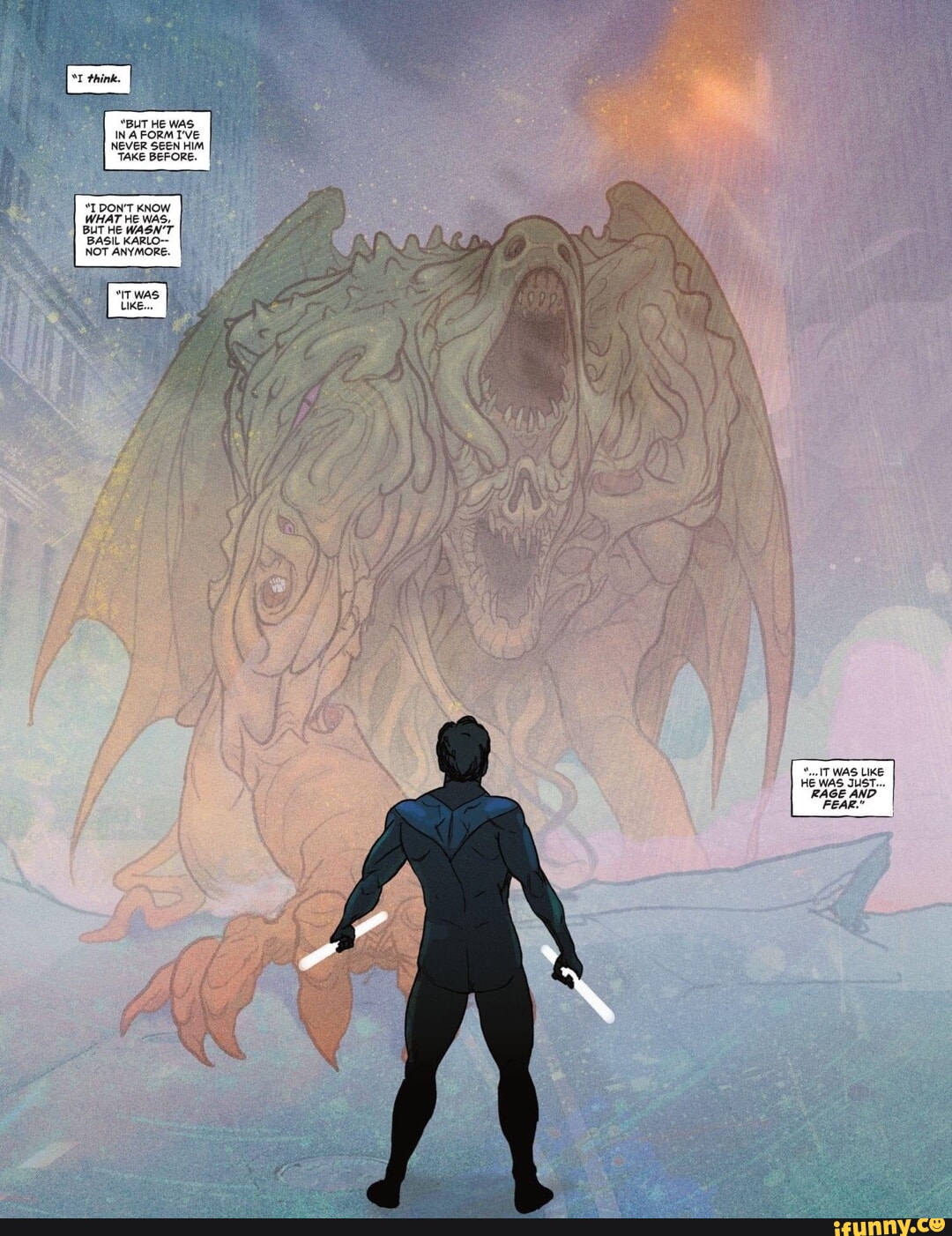 Think. "BUT HE WAS INA FORM I'VE NEVER SEEN HIM. 'TAKE BEFORE. DON'T ...