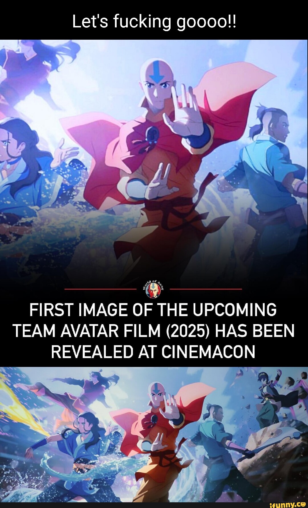 Let's fucking goooo!! FIRST IMAGE OF THE UPCOMING TEAM AVATAR FILM ...