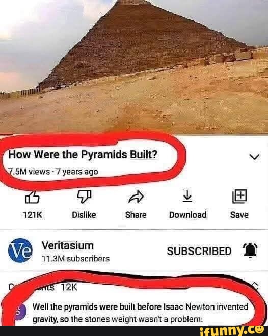 How Were the Pyramids Built? vv views-7yearsago oo FF A & 121K Dislike ...