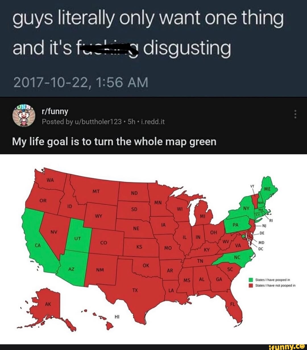 Guys literally only want one thing and it's disgusting 2017-10-22, AM ...
