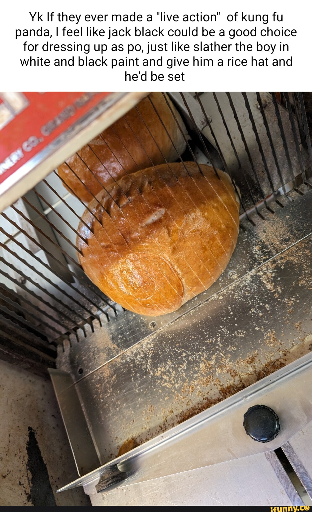 Yk If they ever made a "live action" of kung fu panda, I feel like jack ...