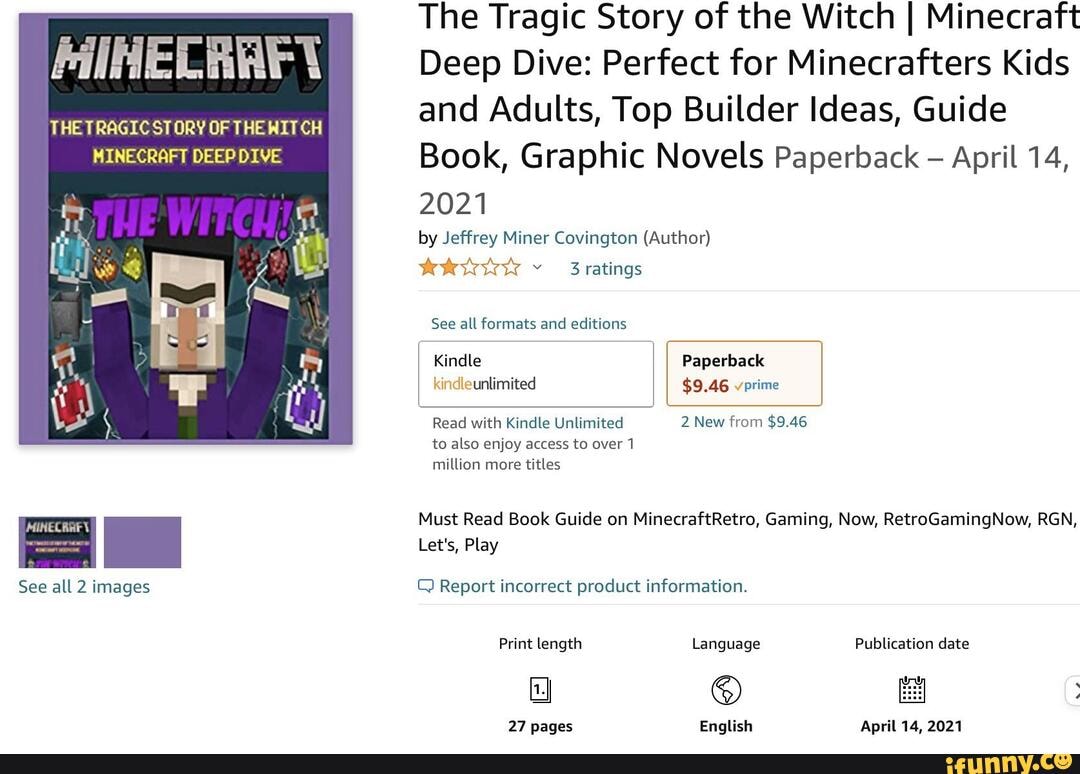 THE TRAGIC STORY OF THE HITCH MINECRAFT DEEP DIVE See all 2 images The ...