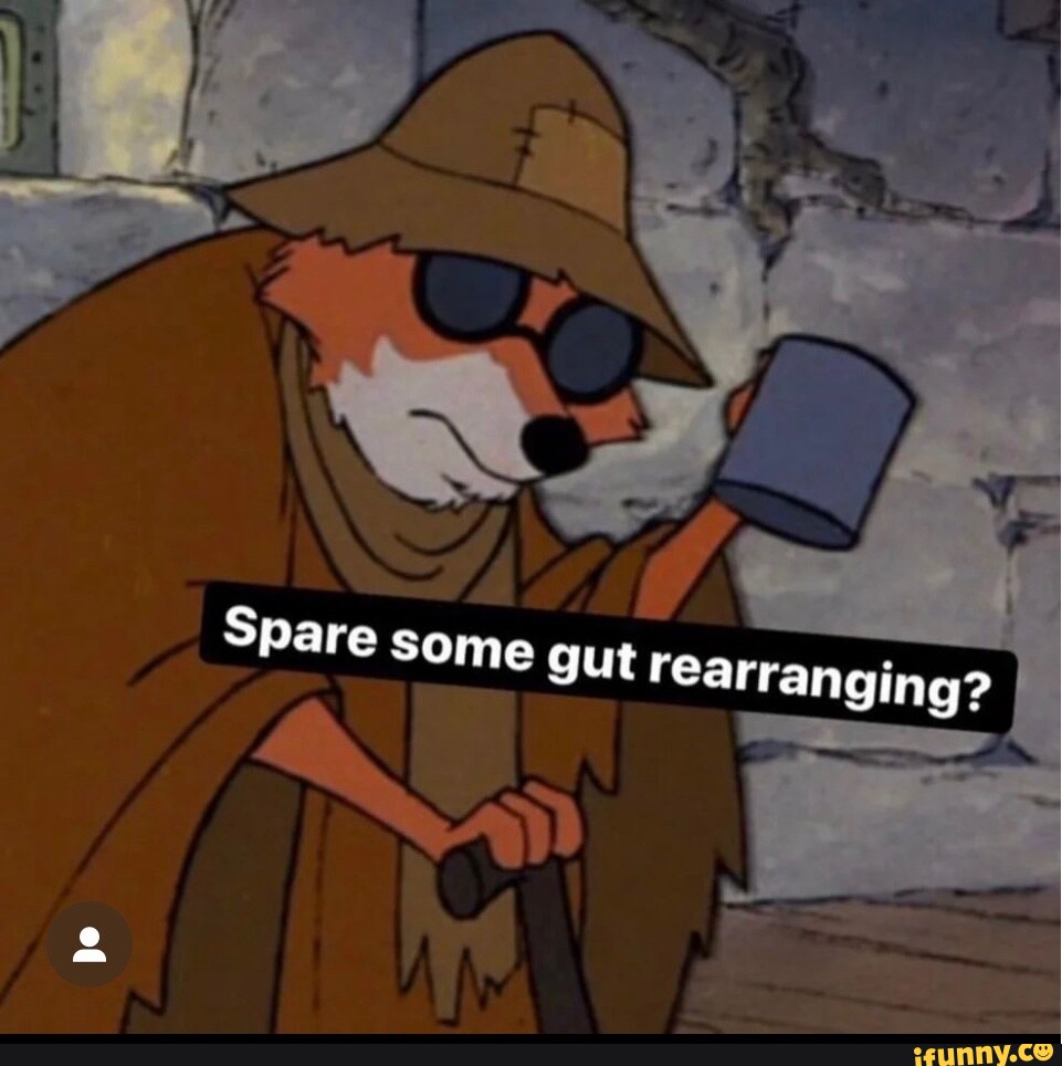 Spare some gut rearranging? - iFunny