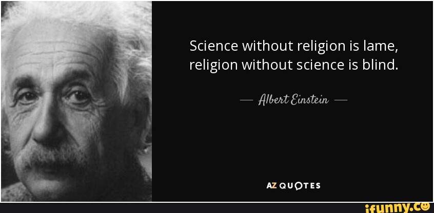 Einstein Science Without Religion Quote
