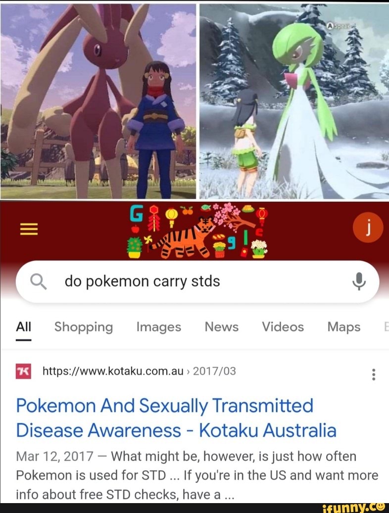 Do pokemon carry stds xs All Shopping Images News Videos Maps Pokemon ...